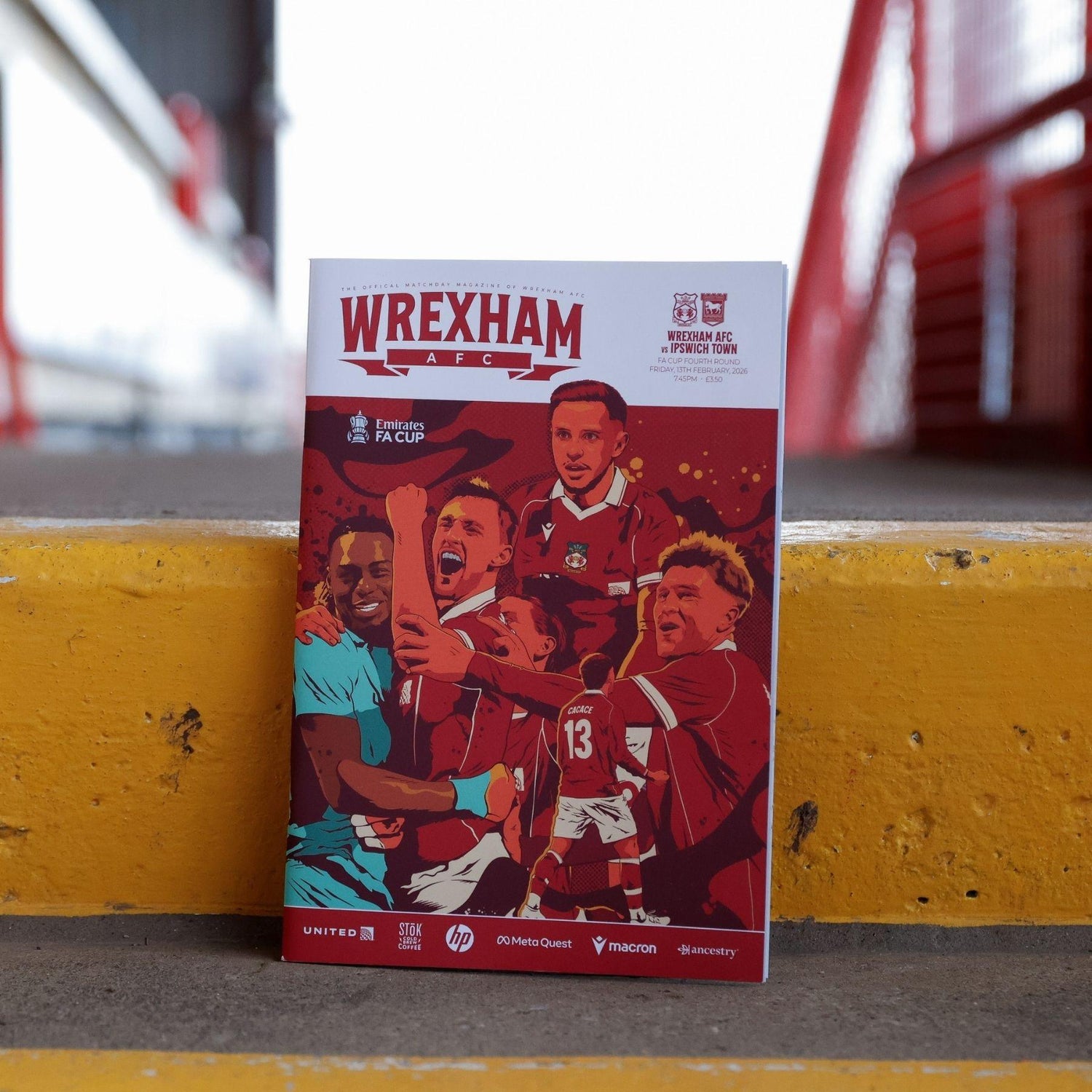 Ipswich (FA Cup) - Friday 13th February 2026 – Wrexham AFC Store