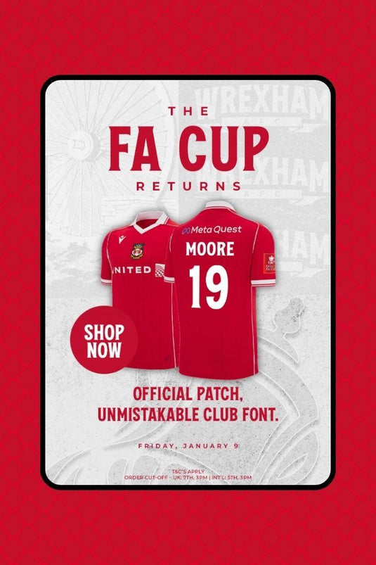 Official Wrexham AFC Club Shop | Worldwide Delivery – Wrexham AFC Store