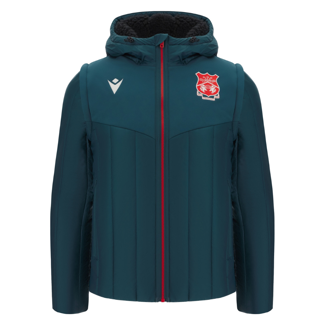25/26 Padded Bomber Jacket – Wrexham AFC Store