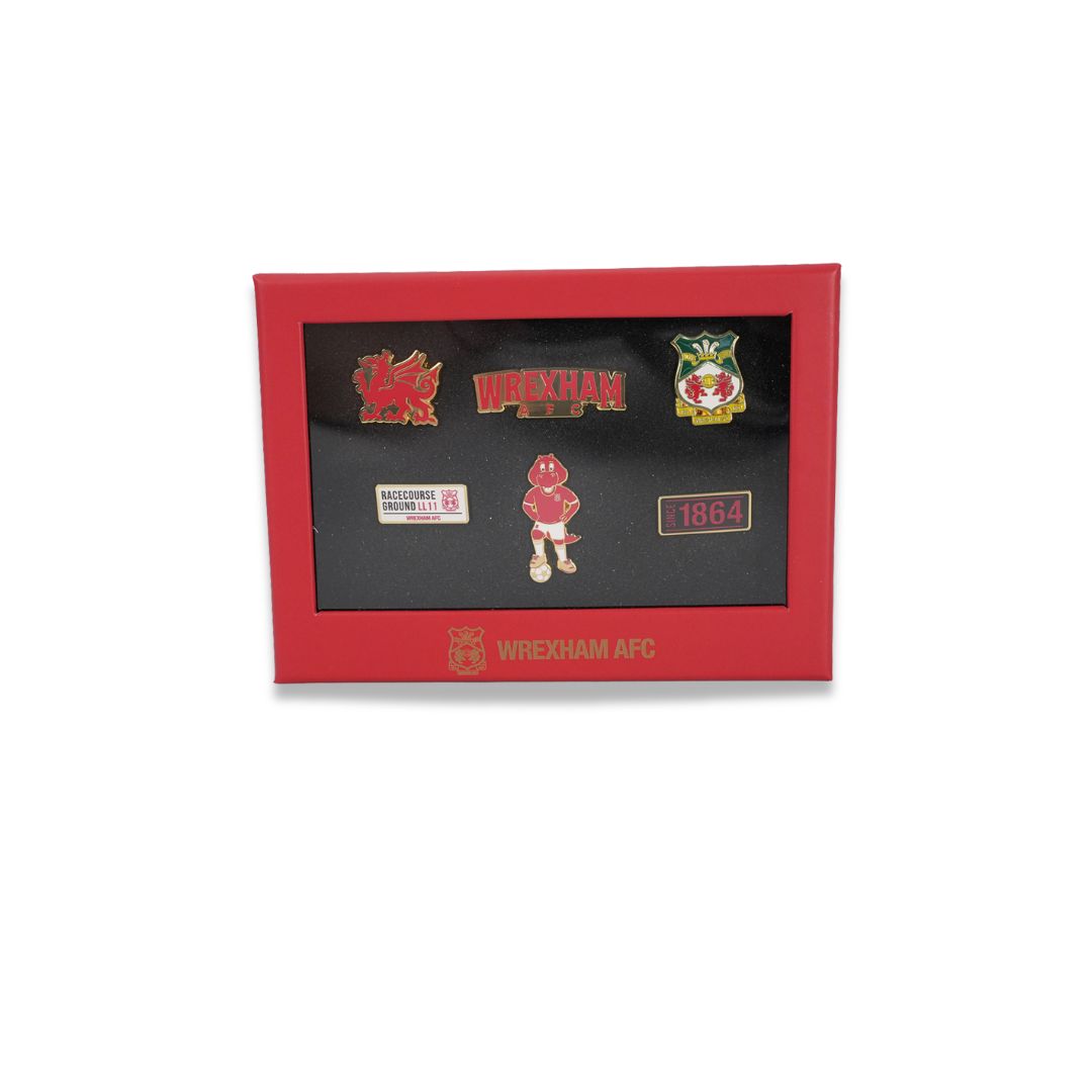 WAFC Pin Badge Gift Set – Wrexham AFC Store