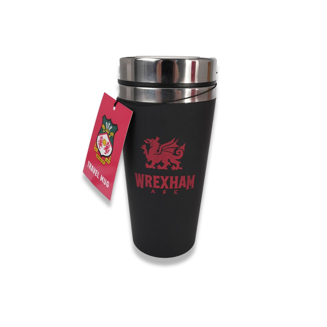 WAFC Black Travel Mug – Wrexham AFC Store